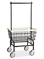 Rolling Laundry Basket, Little Laundry Carts in Stock - ULINE