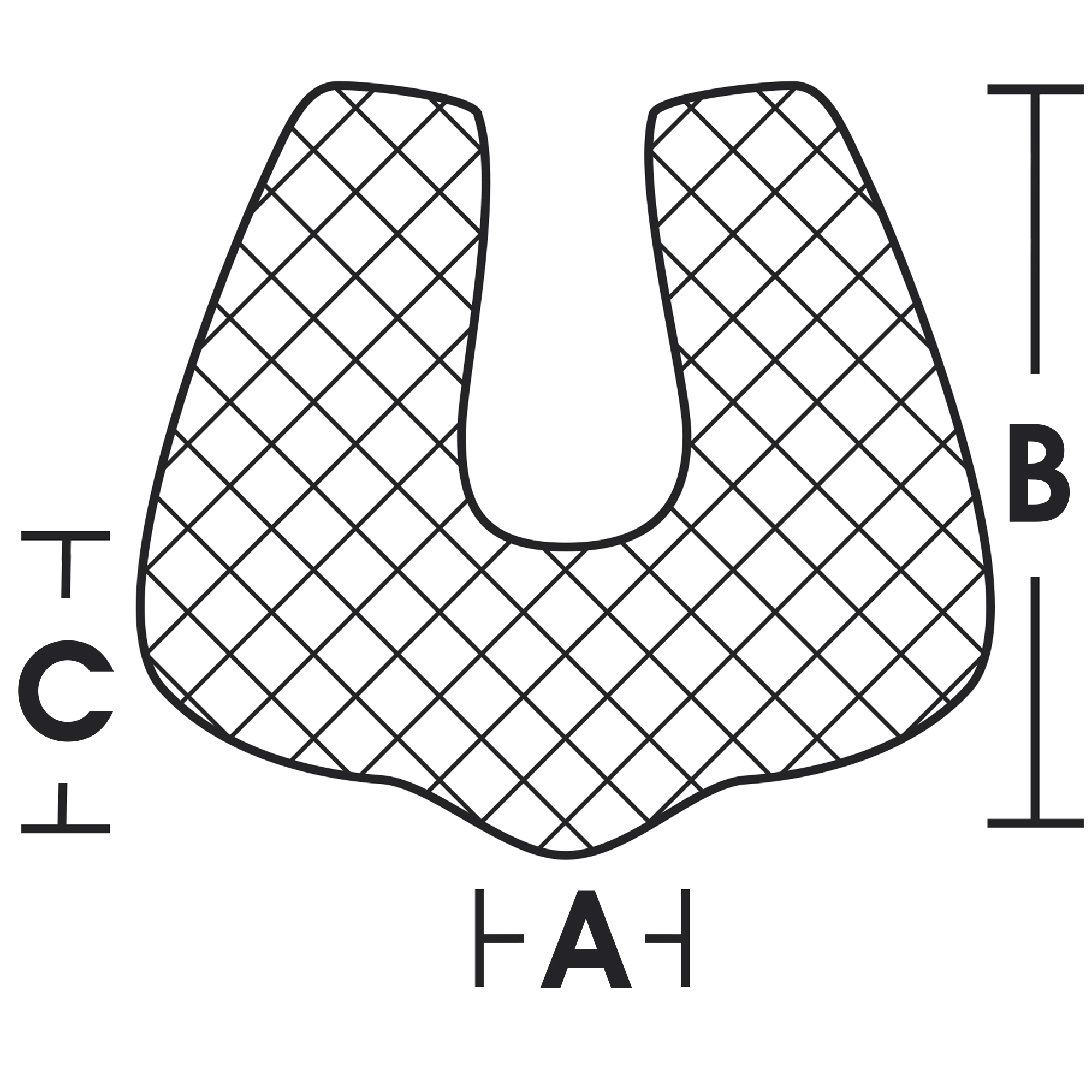 U-Channel Foam Edge Protectors - .50 x 1.50" S-22505 - Uline