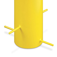 Pour-In-Place Safety Bollards in Stock - Uline