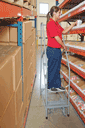 Narrow Aisle Rolling Ladders in Stock - ULINE