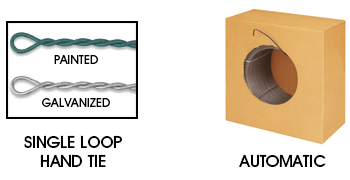 Baling Wire, Bale Wire, Galvanized Bale Ties in Stock - ULINE